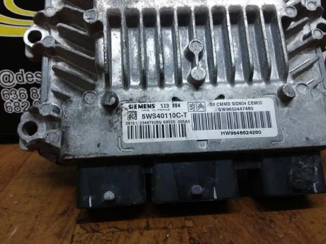 5WS40110CT BOÎTIER MOTEUR Uce pour CITROEN C3 1.4 HDi SX 335495 EUR 120 ...