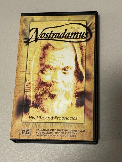 NOSTRADAMUS VHS VIDEO PG 96mins $18.69 - PicClick AU