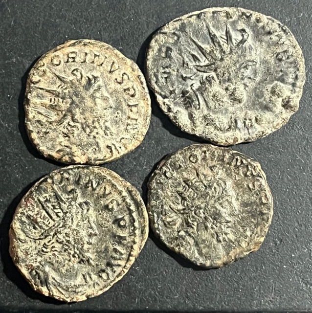 CINCIN19,BONITO LOTE 4 Antoninianos de VICTORINO,(Bustos distintos) EUR ...