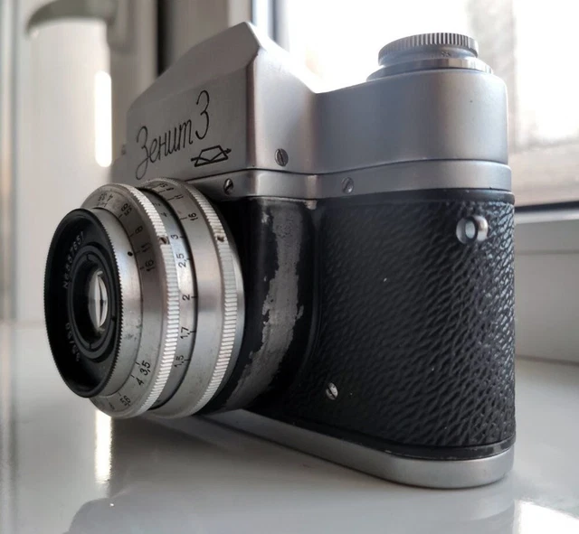 ZENIT-3 OLD VINTAGE rare russian USSR soviet SLR camera 1961 £47.44 ...