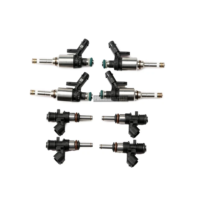 8X FUEL INJECTORS Fit For Audi A4 A5 VW Golf Passat Seat Skoda EA888 ...