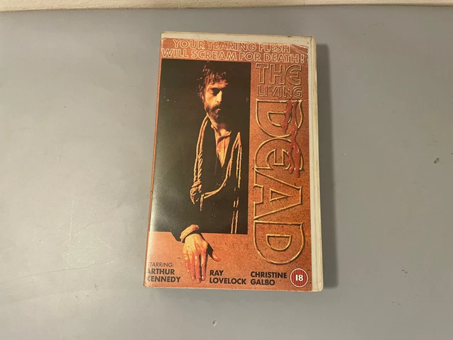 THE LIVING DEAD At Manchester Morgue VHS Horror Big Box Ex Rental Video ...