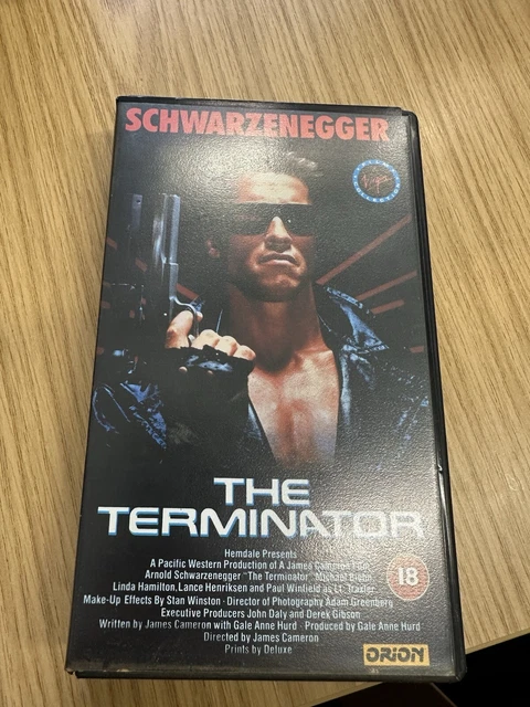 THE TERMINATOR VHS Video Tape Arnold Schwarzenegger PAL £20.00 ...