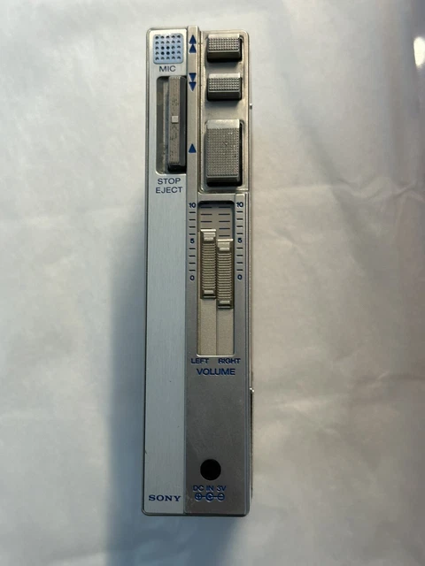 RARE SONY WALKMAN Excellent Cassette Player WM-3EX With Box Tested and ...