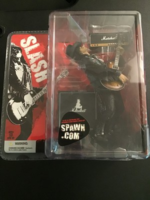 MCFARLANE TOYS GUNS n Roses Slash super stage figure with amp stack NIB ...