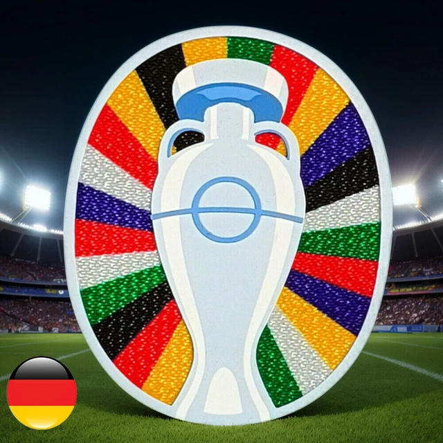 UEFA EURO 2024 Logo Heat Transfer Decals Iron On Patches for Clothing ...