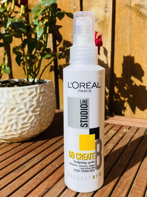 L'OREAL PARIS STUDIO Line Go Create Sculpting Spritz 150ml £9.99 ...