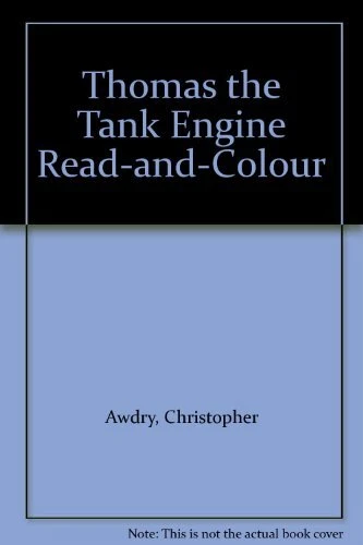 THOMAS THE TANK Engine Read-and-Colour-Christopher Awdry, Ken St £4.61 ...