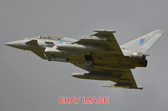 PHOTO AEROPLANE Eurofighter Typhoon T3 'Zk381 / Ex' C/N 316 L/N Bt026 ...