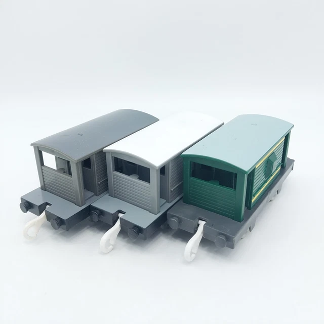 X3 BREAK VAN Car Truck Thomas & Friends Green White & Gray Plarail TOMY ...