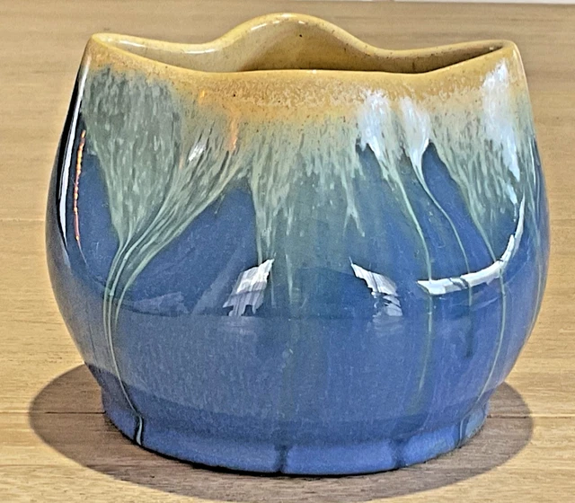 VINTAGE REMUED AUSTRALIAN Pottery Drip Glazed Vase # 14 Later Series ...