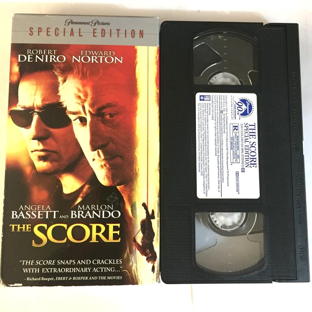 THE SCORE VHS Tape - Ships with Tracking £7.96 - PicClick UK