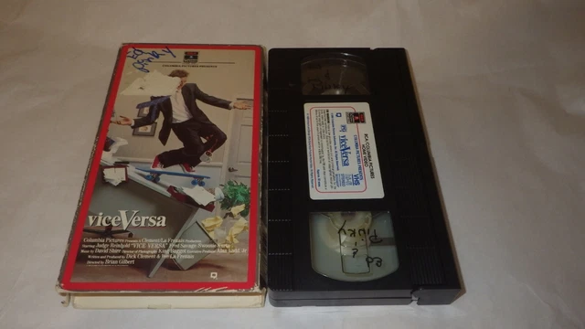 VICE VERSA 1988 VHS Judge Reinhold Fred Savage Kurtz 1st Issue release ...
