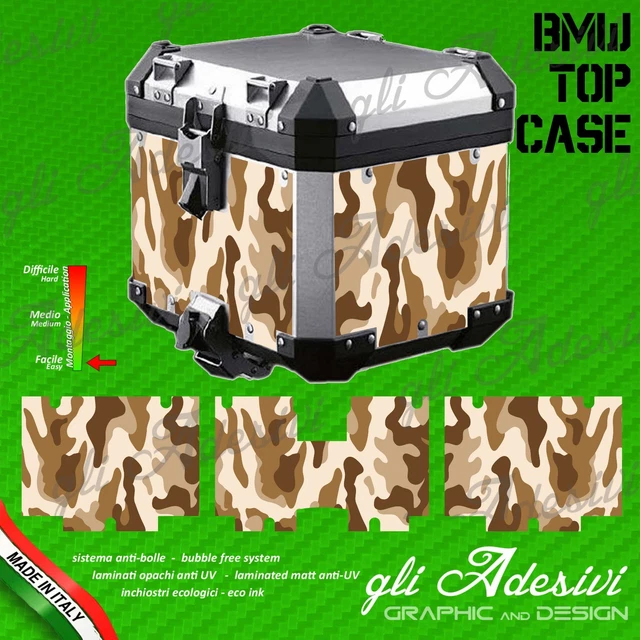 KIT COMPLET 3 Adhésifs Stickers Top Case BMW Coffre Sacs R 1200 GS ...