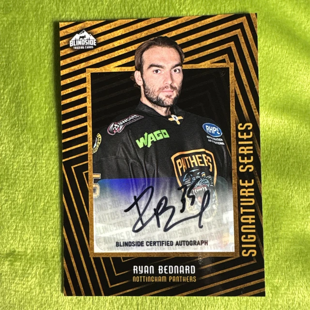 NOTTINGHAM PANTHERS 24/25 Trading Card SS-3 Signature Series Ryan ...