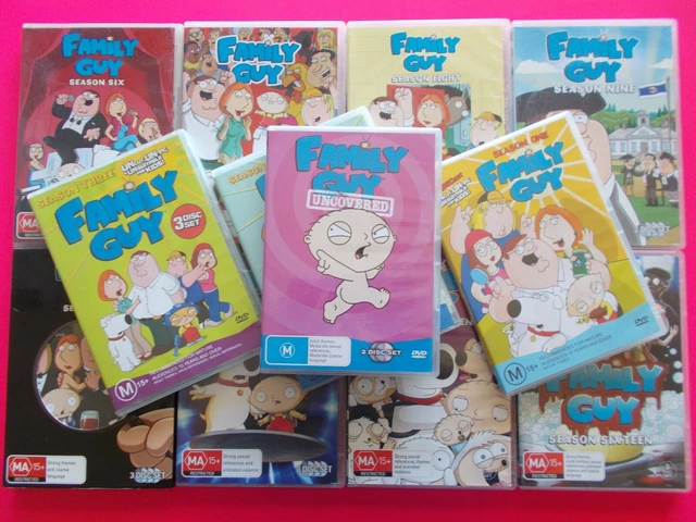 FAMILY GUY DVD Disc ** Choose ** Season 1, 2, 3, 6, 7, 8, 9, 10, 11, 15 ...