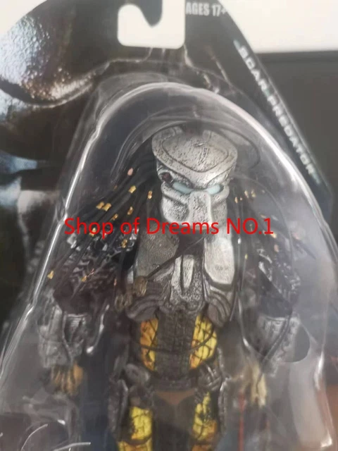 NECA 7&ALIEN VS. Predator Masked Scar Predator Action Figure Model ...