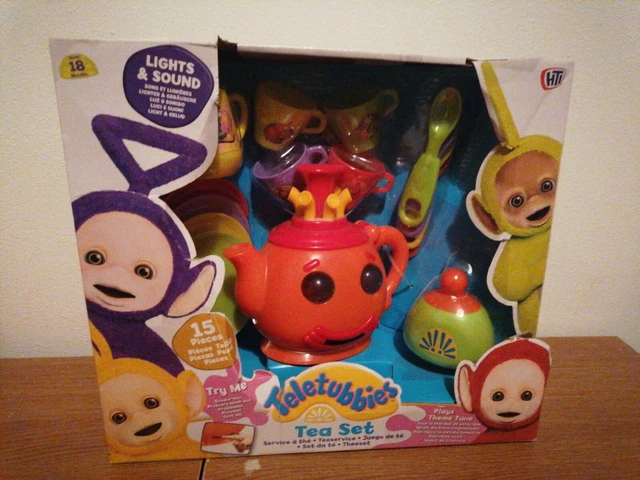 TELETUBBIES TEA SET New Pretend Childrens Kids Activity Play Lights And ...