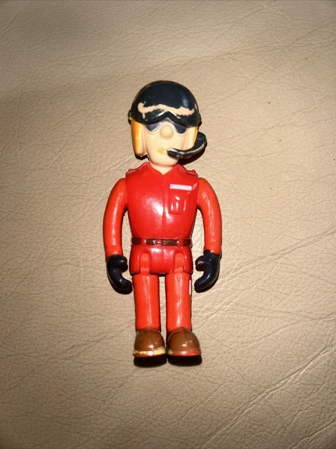 FIREMAN SAM TOM Thomas air pilot figure 9cm Prism 2005 £15.00 - PicClick UK