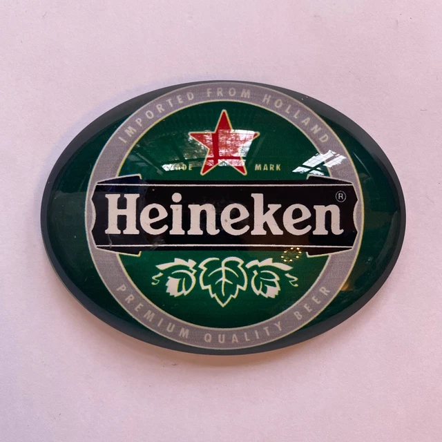 HEINEKEN OVAL FISHEYE badge, Beer Font, Beer Pump, Mancave, Pub, Bar ...