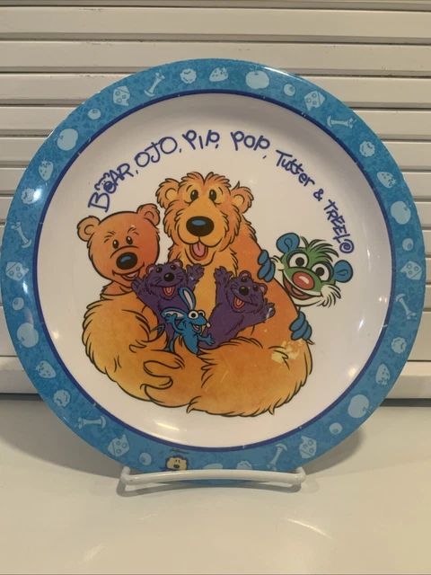 BEAR IN THE Big Blue House Kid's Plate Vintage £11.21 - PicClick UK