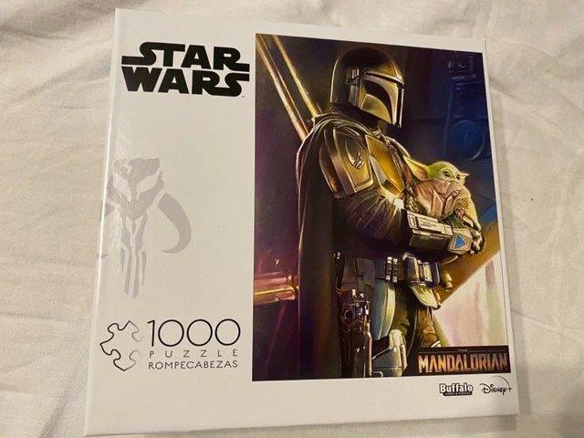 THE MANDALORIAN BABY YODA The CHILD Fett STAR WARS 1000 Piece jigsaw ...