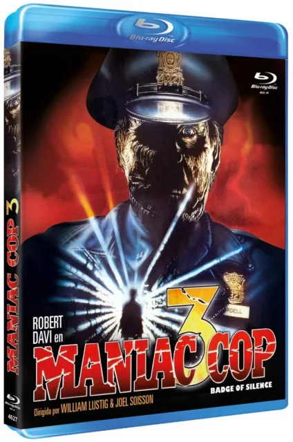 MANIAC COP 3 III: BADGE OF SILENCE *Robert Z' Dar* NEW Region B BD-R ... MANIAC COP 3 III: BADGE OF SILENCE *Robert Z' Dar* NEW Region B BD-R ...