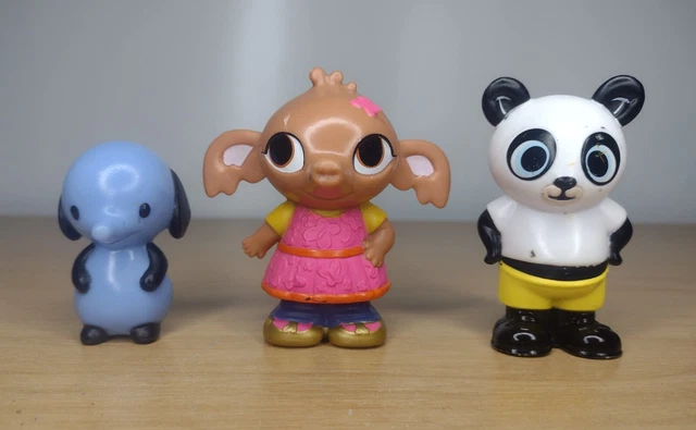 BING BUNNY FIGURES Sula Pando And Amma Cbeebies Fantastic Condition. £7 ...