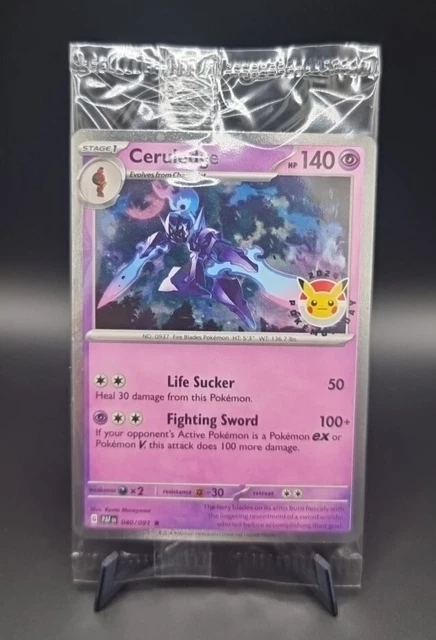 POKEMON CENTER CERULEDGE Promo Card Pokemon Day 2024 Stamped 040/091 ...