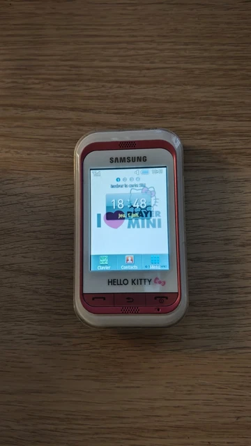 SAMSUNG GT-C3300K PLAYER Mini Hello Kitty Rose Candy Pink - Débloqué ...