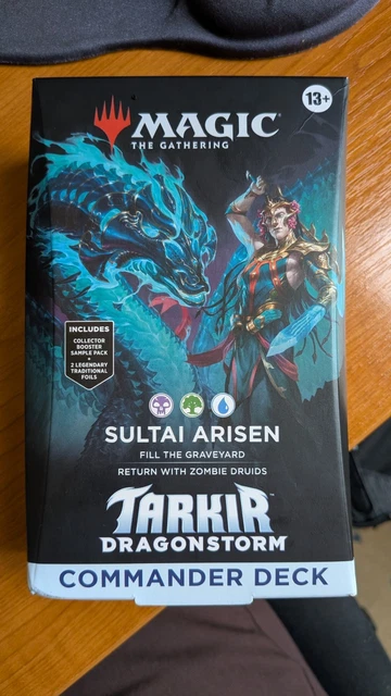 MTG: TARKIR DRAGONSTORM Commander Deck: Sultai Arisen (Brand New ...