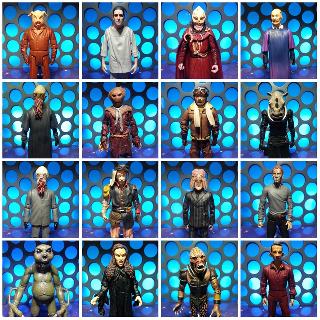 DOCTOR WHO MONSTERS Aliens Dalek Character Options 5" Figures Lot ...