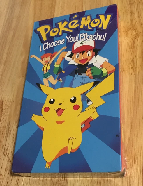 POKEMON VOL. 1: I Choose You Pikachu (VHS, 1998, Dubbed) SEALED HAS ...