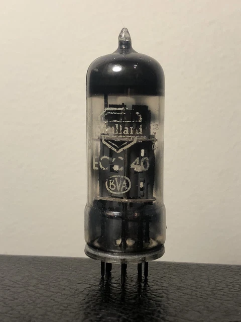 MULLARD ECC40 VALVE/TUBE Valve Used One Triode Good, One Bad British Made £10.00 - PicClick UK
