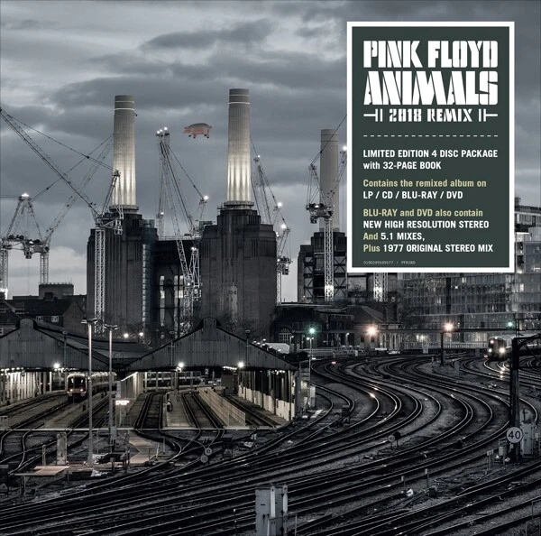 PINK FLOYD - Animals (Deluxe) (2018 Remix) Blu-Ray+Cd+Lp+Dvd Neu EUR ...
