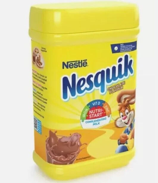 NESTLE NESQUIK CHOCOLATE Powder Tub Drink Vitamins & Minerals 1kg £7.18 ...