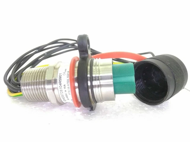 CEAG GHG5728104R5901 UI 400V Ie 16A CABLE PLUG PLC PTB 06 ATEX 1031X ...