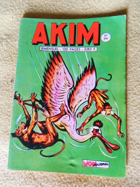 BD AKIM N°214 Mon Journal 1968 état neuf EUR 3,00 - PicClick FR