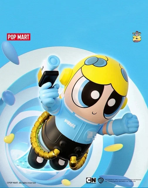 Popmart Mega Space Molly 400 The Powerpuff Girls Bubbles Action Figure 4640