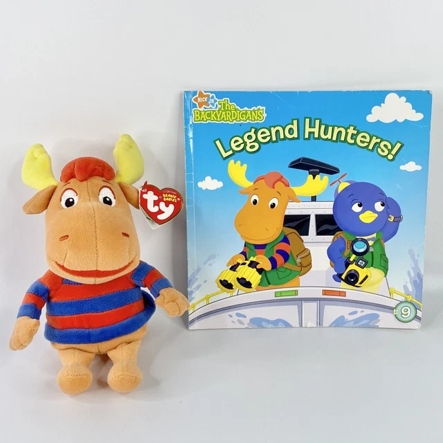 NICK JR. THE Backyardigans Tyrone Plush and Book Legend Hunters! Ty ...