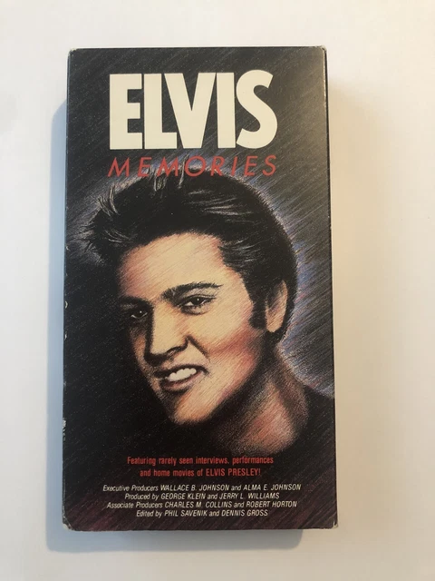 “ELVIS MEMORIES” ELVIS Presley VHS Tape 1981 Elvis Footage & Interviews £14.04 - PicClick UK