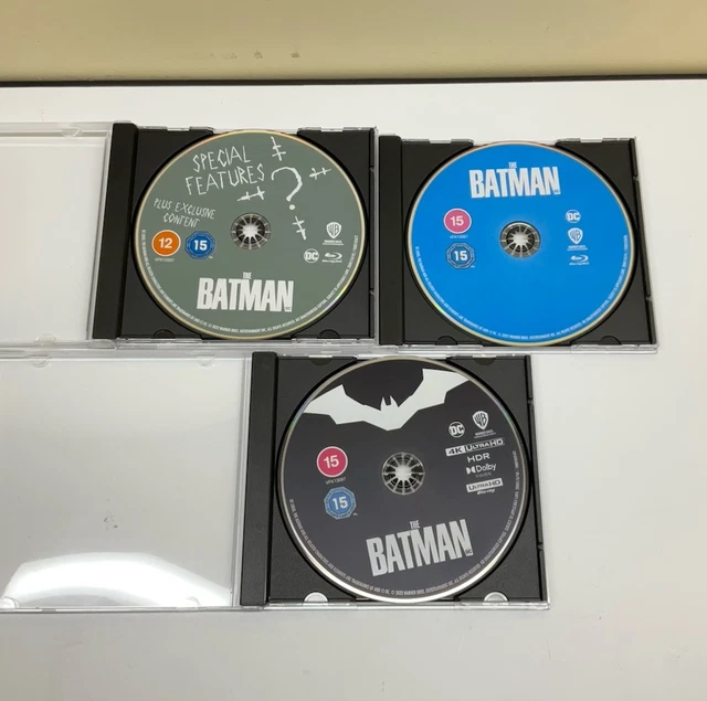 THE BATMAN (2022 dir. Matt Reeves) 4K UHD Blu-Ray Discs DC Comics £11. ...