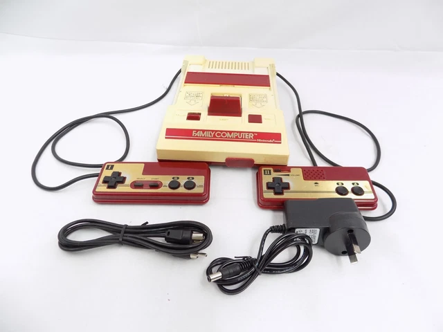 NINTENDO FAMILY COMPUTER Famicom Console With Accessories Japanese ...