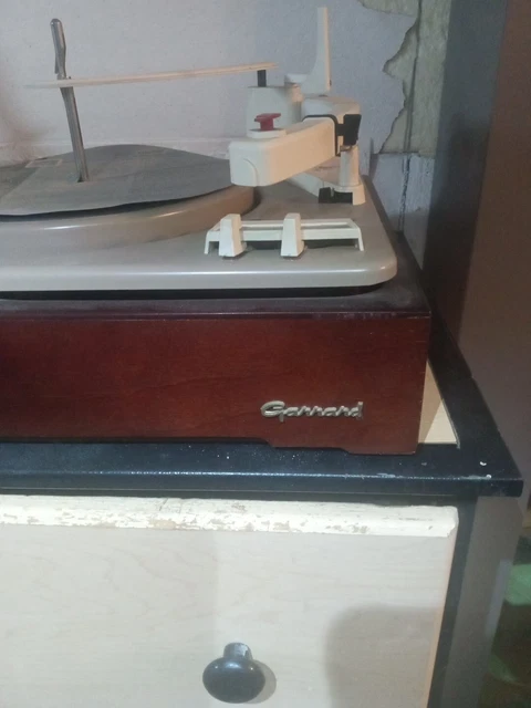 GARRARD BASE LEGNO vintage giradischi tipo A automatico EUR 45,60 ...