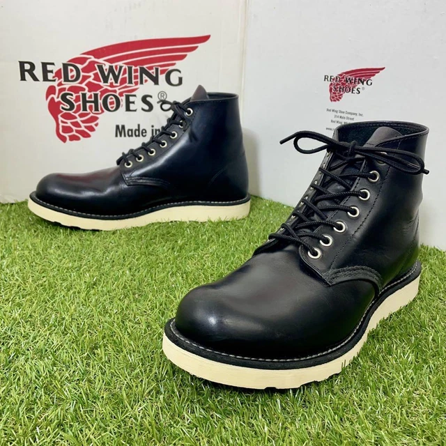 RED WING BOOTS 8823 FREAK'S STORE US:8D Leather Black 034689d £361.44 ...