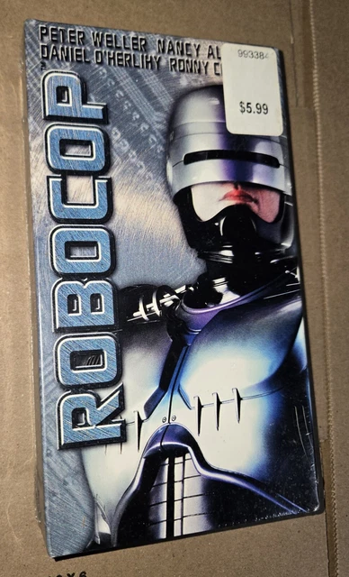 ROBOCOP VHS TAPE (1987 , 2000 ) Peter Weller Nancy Allen Sci-Fi Sealed ...