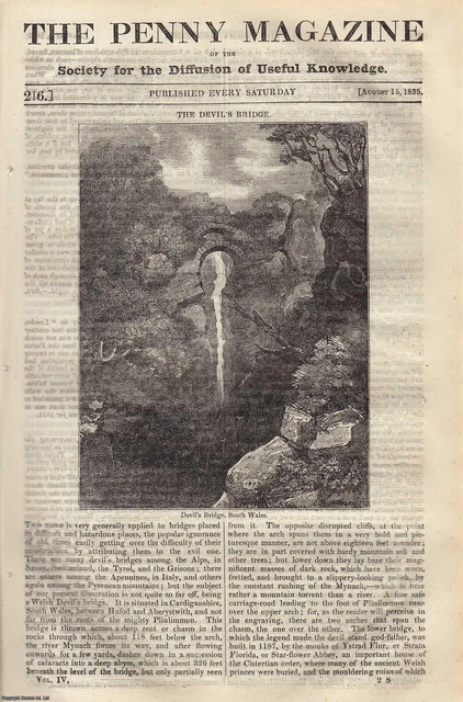 THE DEVIL'S BRIDGE, South Wales; The Porpoise; The Cities Of China ...