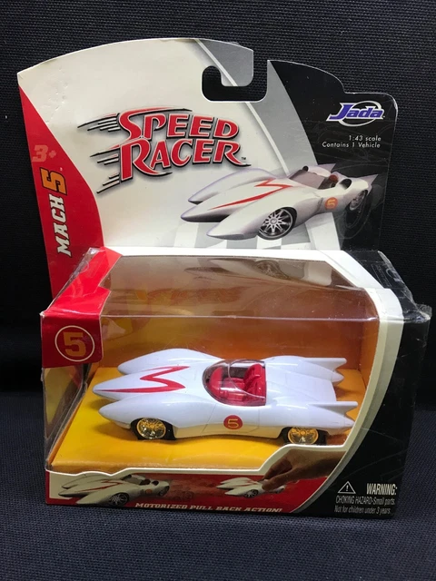JADA 1:43 SCALE Speed Racer Mach 5 Motorized Pull Back Car EUR 33,79 ...