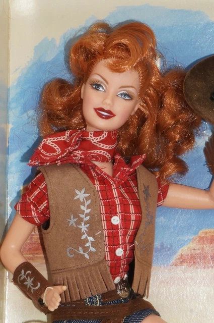 MATTEL BARBIE &PIN-UP Girls Collection - Way Out West" #J0934 Gold ...