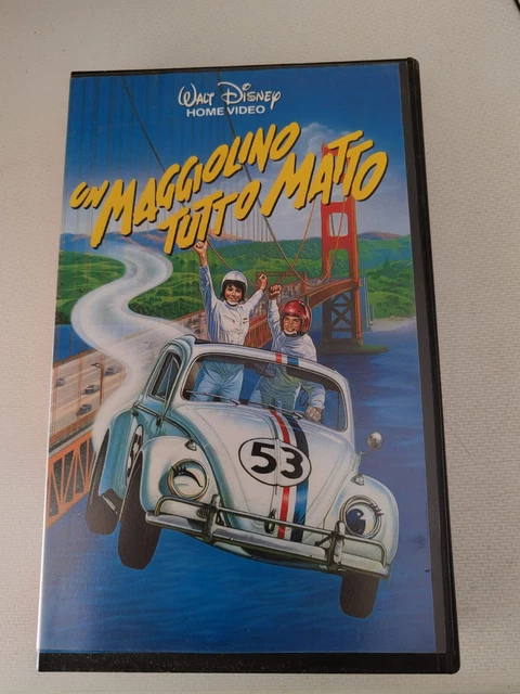 VHS WALT DISNEY Herbie un maggiolino tutto matto EUR 15,00 - PicClick IT